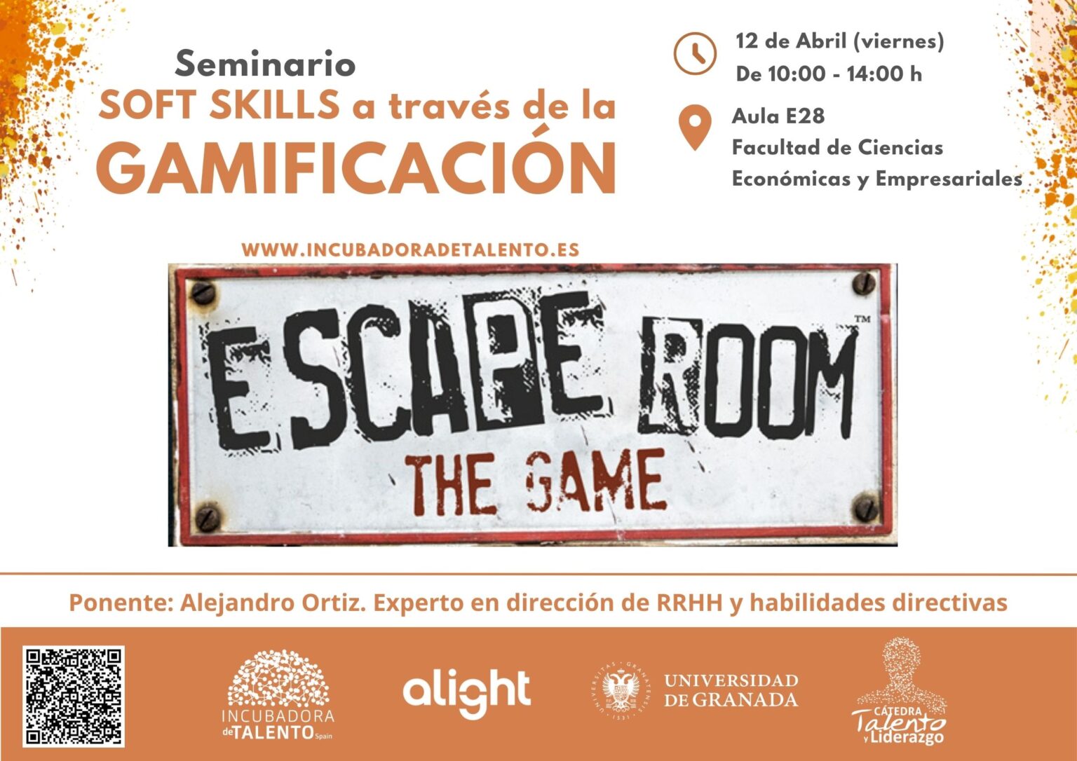 SEMINAR "SOFT SKILLS THROUGH GAMIFICATION. ESCAPE ROOM" - Incubadora de ...