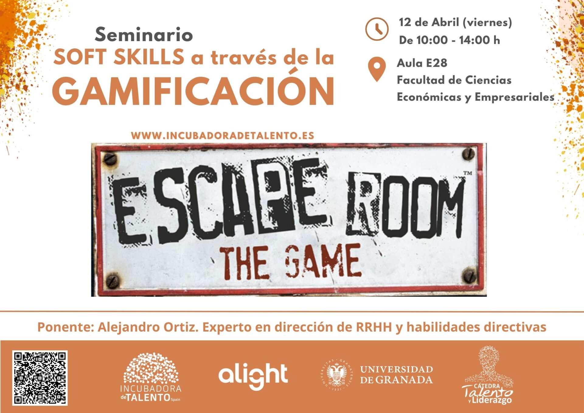 SEMINAR "SOFT SKILLS THROUGH GAMIFICATION. ESCAPE ROOM" - Incubadora de ...